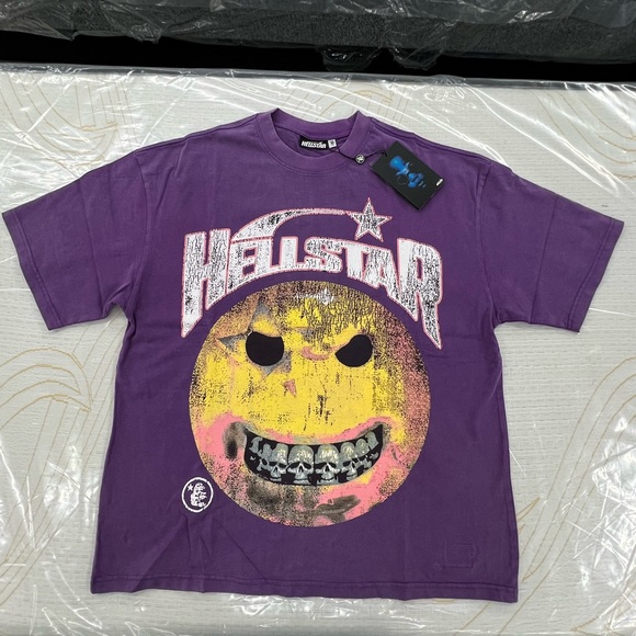 Hellstar | Shirts | Hellstar Purple Graphic Mens Shirt | Poshmark